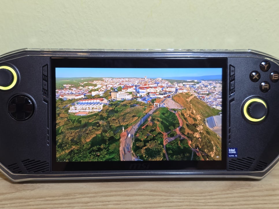 MSI Claw A1M U5 - 클로, 휴대용PC게임기. 가격이 착해서 샀다! - 벤치테스트 휴대성 후기 UMPC : 네이버 블로그