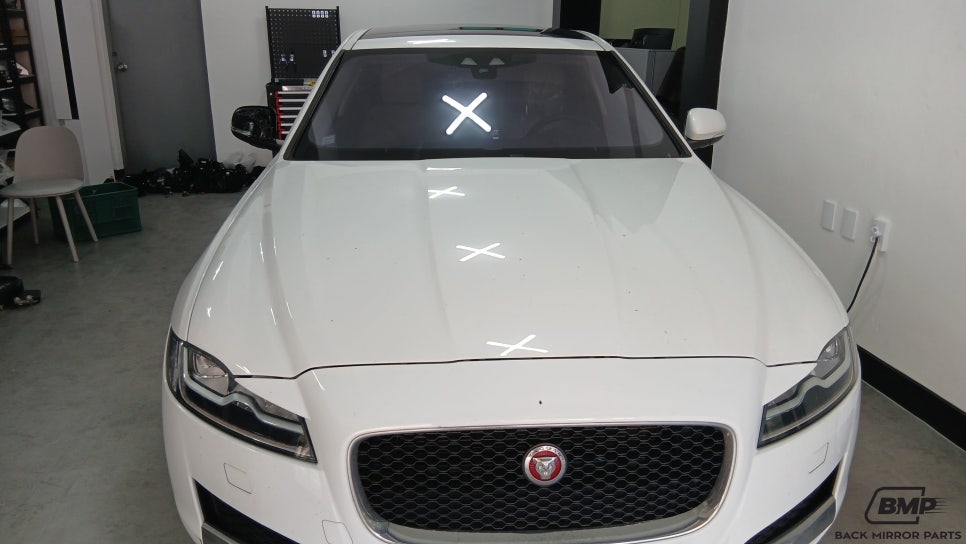 재규어 XF X260 조수석 사이드미러 중고 부품 교체 : 네이버 블로그