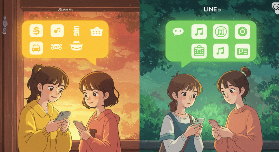 카카오톡 비교: 2025년 네이버 라인과 메신저 주도권 승자는? : 네이버 블로그