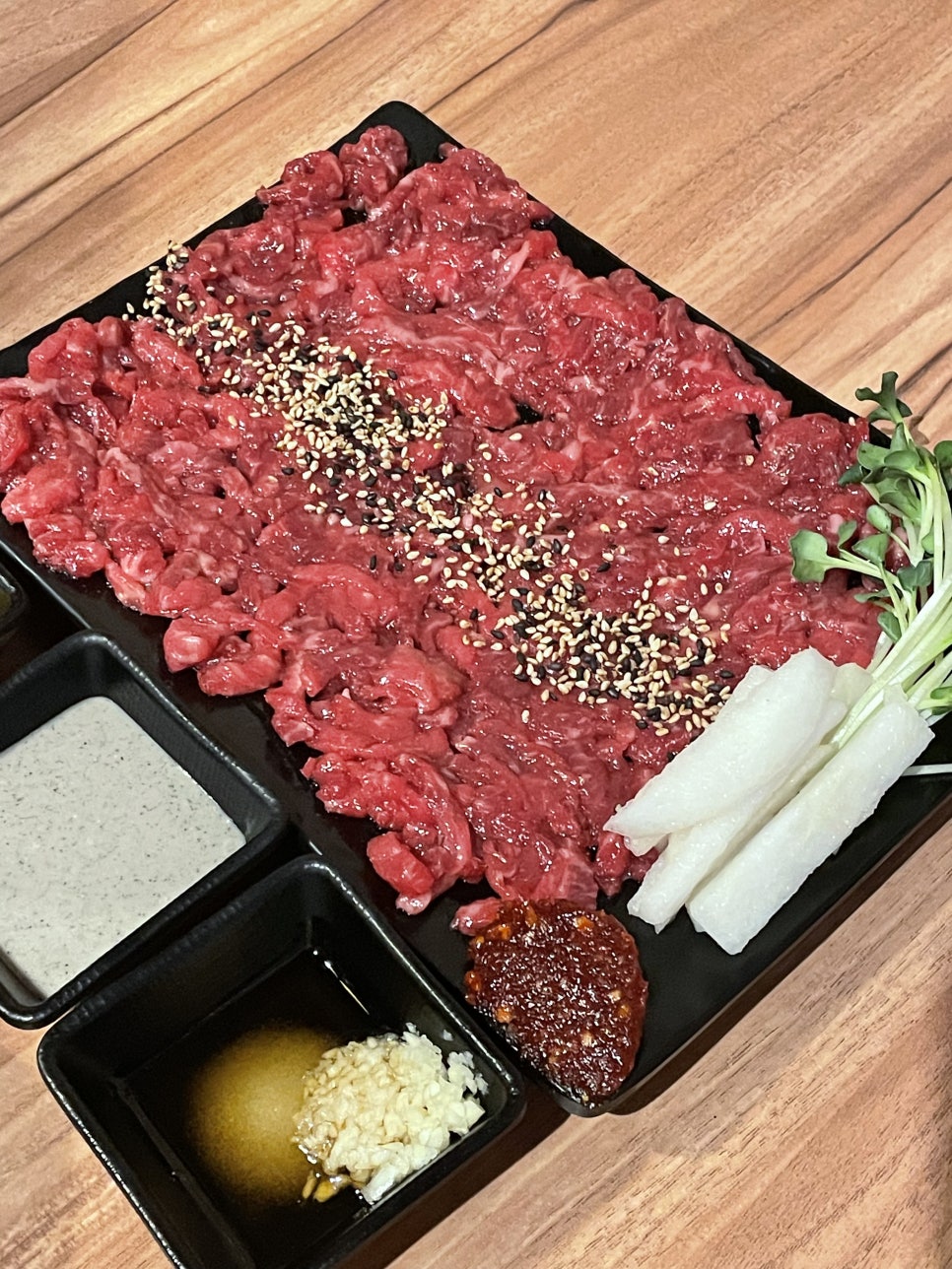 육회의 맛 ; 肉회一잔 : 네이버 블로그