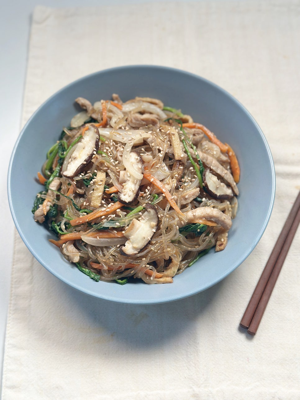 잡채 :: 불지 않는 돼지고기 잡채 레시피 행복 그 잡채! : 네이버 블로그