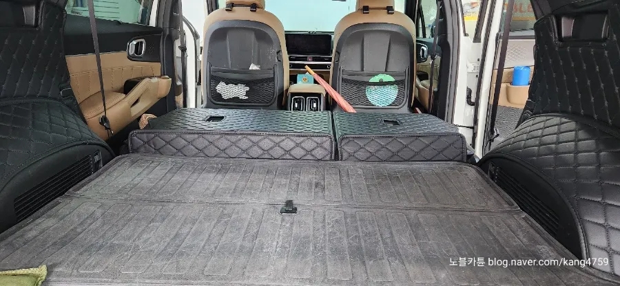 쏘렌토 MQ4 2열 평탄화 개조 시공으로 완벽한 차박 공간 완성 : 네이버 블로그