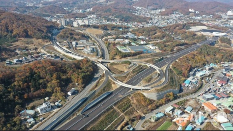 세종 포천 고속도로 안성 구리 구간 노선현황 네이버 블로그