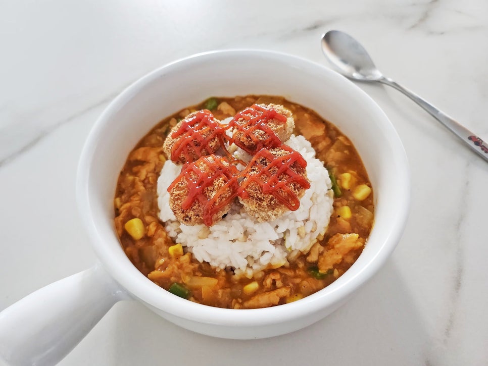 스팸카레 만드는법 저녁메뉴레시피 고기없는카레 : 네이버 블로그