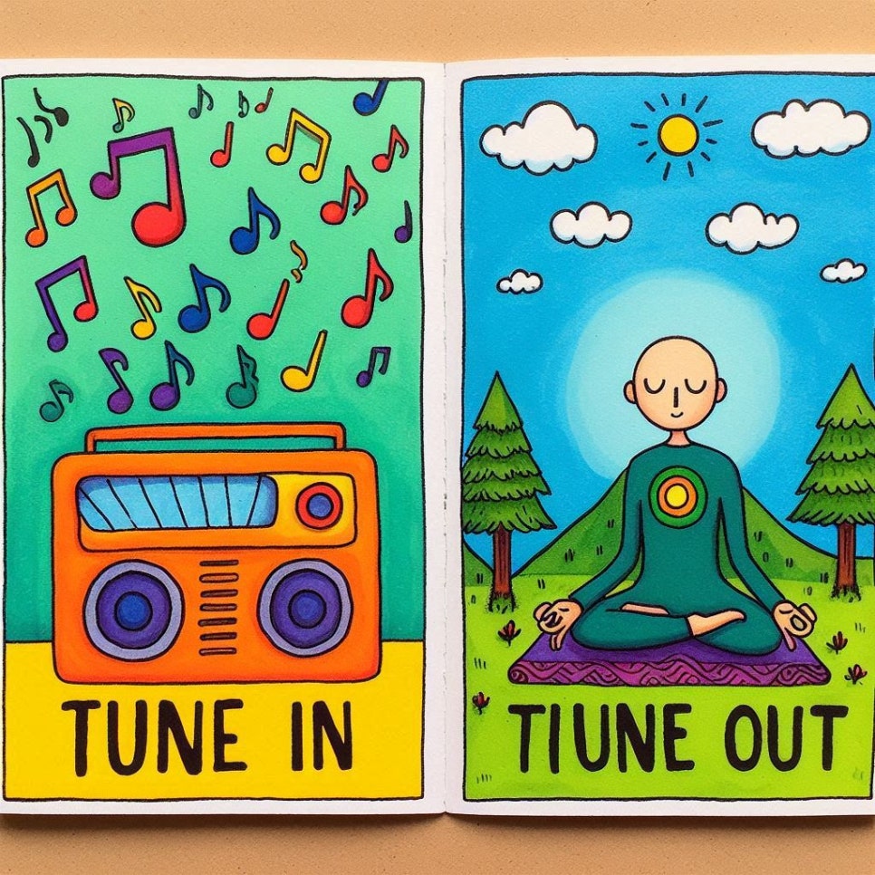 tune 튠 / tune in, tune out 뜻, 차이 / detune, retune 의미 : 네이버 블로그