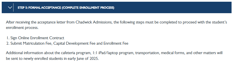 [채드윅 송도국제학교] 2025-2026 학년도 지원 및 학비 정보 : 네이버 블로그