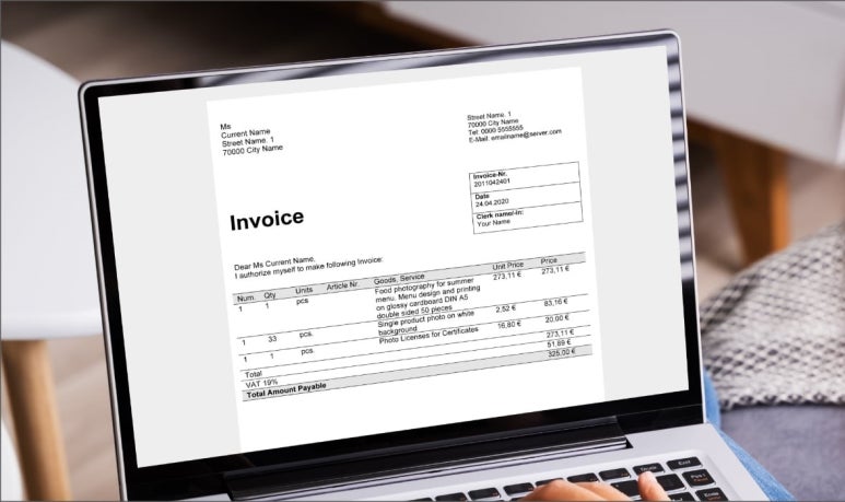 인보이스(Invoice·상업송장) 양식 작성방법, 주요 역할, 필수 내용 : 네이버 블로그