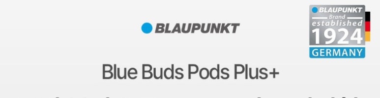 블라우풍트 블루버즈팟 플러스+ BLP-BE352W 블루투스 무선이어폰 리뷰 및 후기. (Blaupunkt Blue Buds ...