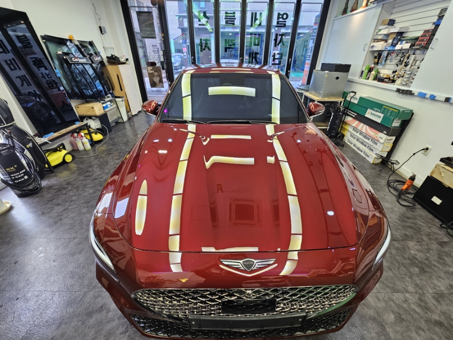 2025년식 제네시스 g70 신차패키지,신차검수,ppf,썬팅,블랙박스,보조배터리 : 네이버 블로그