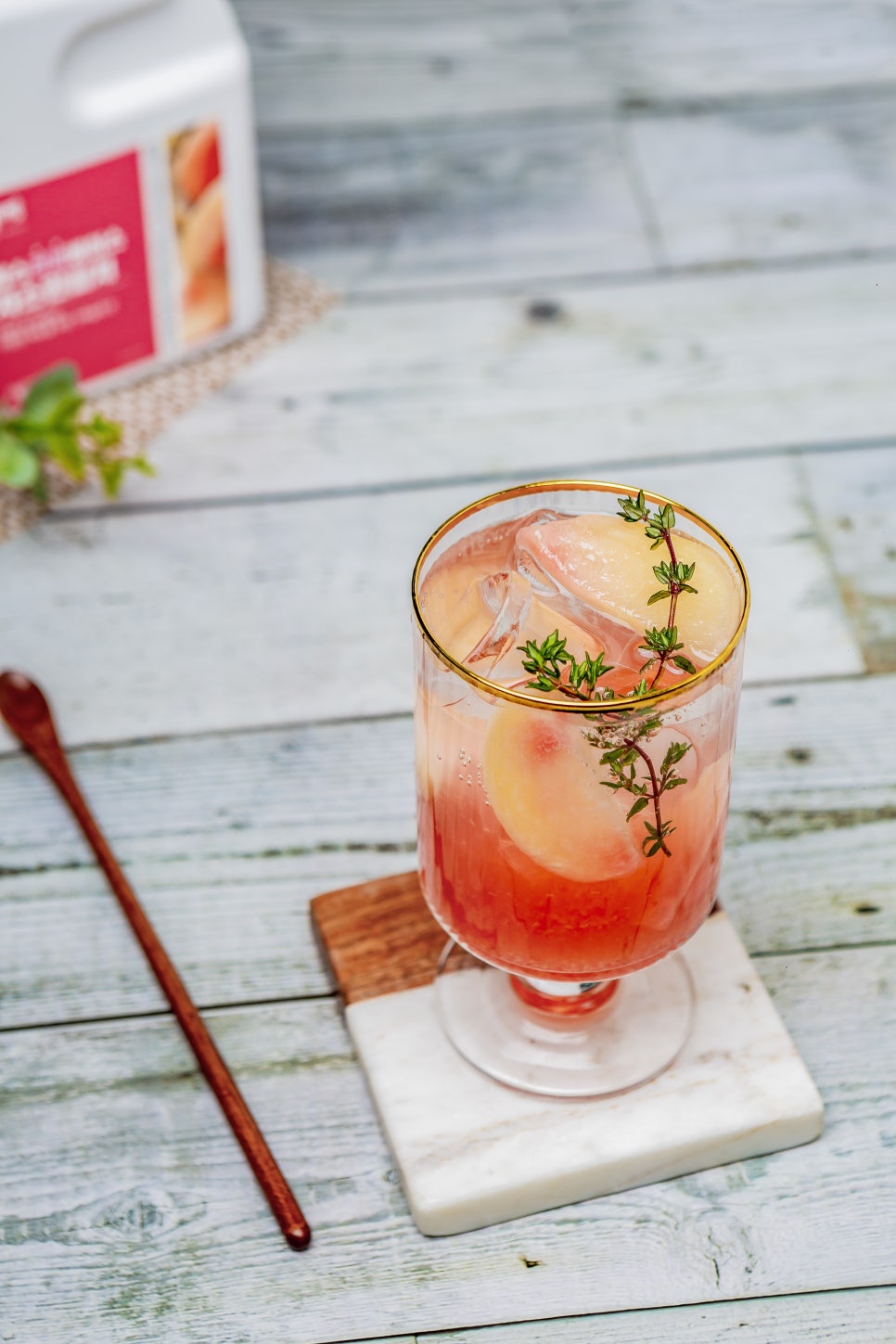 [Recipe]자스민피치 에이드 | Jasmine Peach Ade : 네이버 블로그