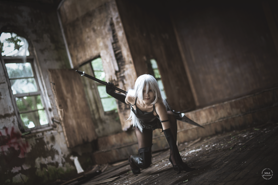 매력 넘치는, 니어 오토마타 A2, 2B 코스프레 : 네이버 블로그