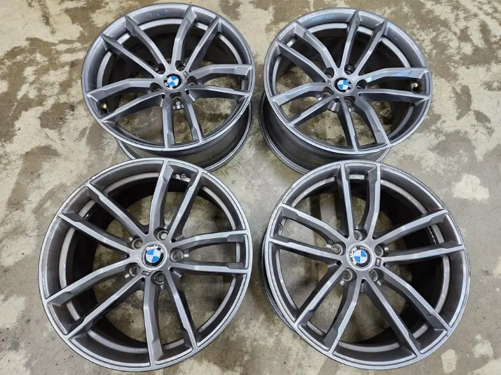 18인치 정품 bmw g30 662m 순정 건메탈 중고 휠 귀한매물 : 네이버 블로그