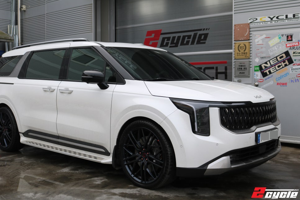 KA4 F/L 카니발 청주 브레이크튜닝 전문점에서 네오테크 에보6P 리어확장 킷 그리고 핸즈 PR0031 22인치 휠 튜닝했어요 ~ : 네이버 블로그