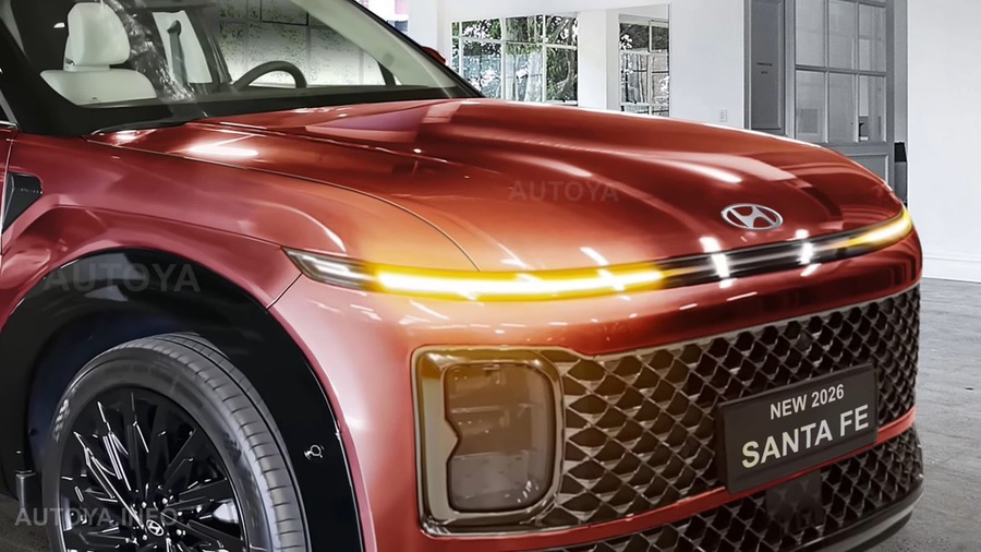 “라이트 좀 올리자!” 2026 싼타페 MX5 페이스리프트 출시일 미리보기! 현대 산타페 페리 : 네이버 블로그