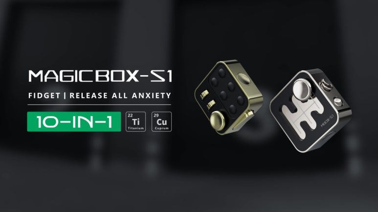 #1845. 마법처럼 스트레스 줄이고 집중력 향상하는 피젯토이 'Magic Box-S1' : 네이버 블로그