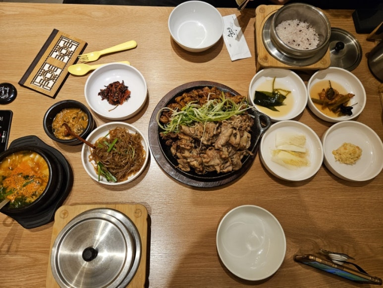 물왕저수지맛집 예다가 숯불고기 쌈밥 아이와 함께한 후기 네이버 블로그