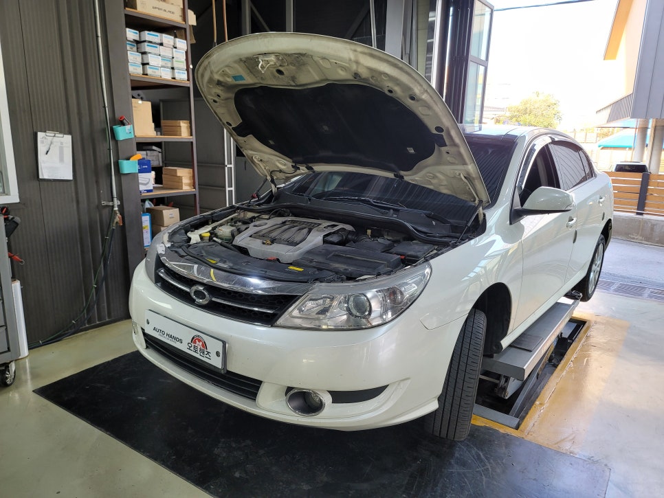 삼성 L43 SM5 미션오일 과열로 인한 미션슬립,변속충격,미션소음. 택시쿨러+혜주파 써모밸브 교체 작업 -수원,화성,오산 오토핸즈- : 네이버 블로그