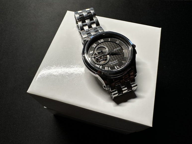 Seiko 세이코 프리미어 오픈하트 SSA023J1 오토매틱 시계 리뷰 : 네이버 블로그