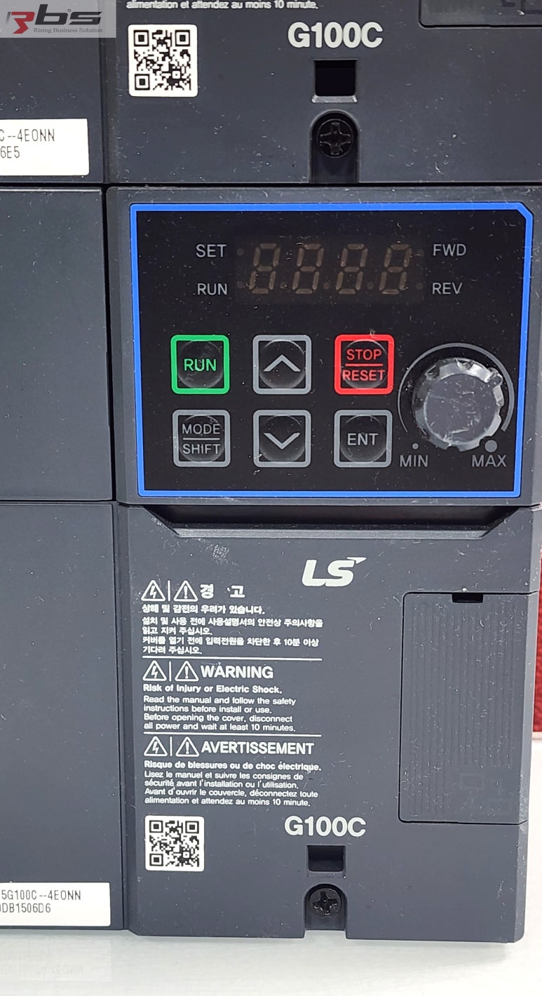 [품절/판매완료]LSLV0015G100C-4EONN / LS일렉트릭 인버터 G100 시리즈 1.5KW 380VAC / 2마력 ...