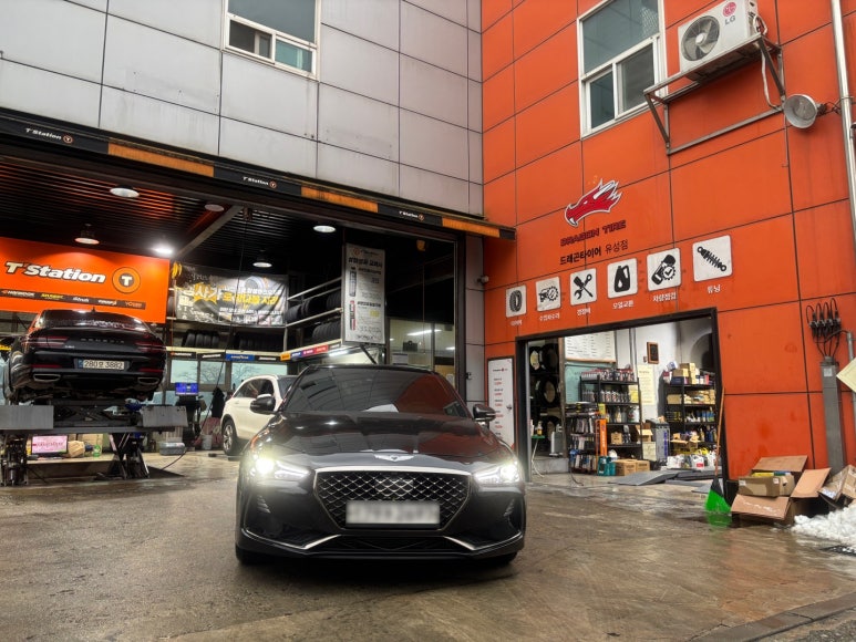 제네시스 G70 한국타이어 벤투스 슈퍼컴포트 225/40R19 장착 후기 🚗 : 네이버 블로그