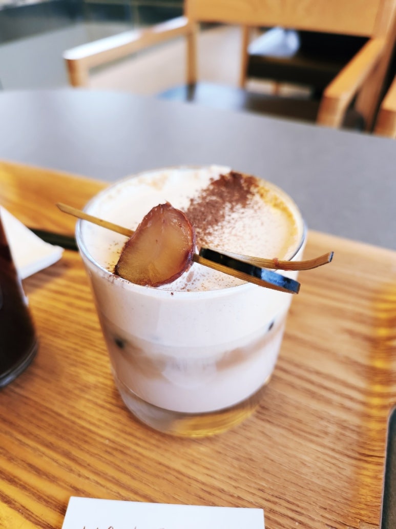 울산 중구 한옥카페 파라안병영성 밤 라떼 말차케이크 아이스크림 디저트 맛집 네이버 블로그