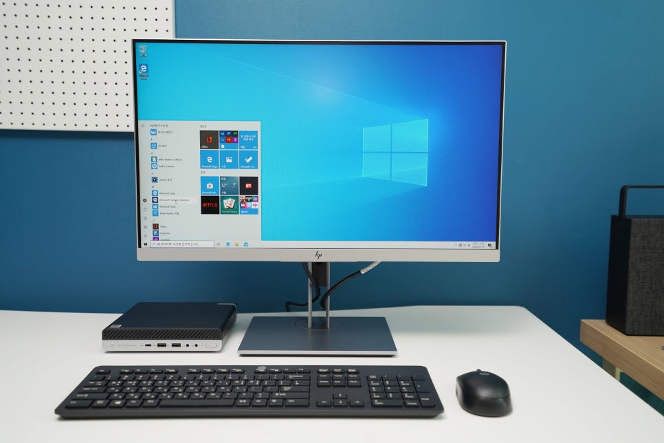 미니 PC HP 엘리트데스크 705 G5, 그리고 HP Mini-In-One 24형 모니터 : 네이버 블로그