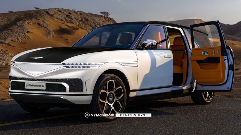"브랜드 최초" 제네시스 GV90, 삼성 SDI 각형 배터리 적용 예고 : 네이버 블로그