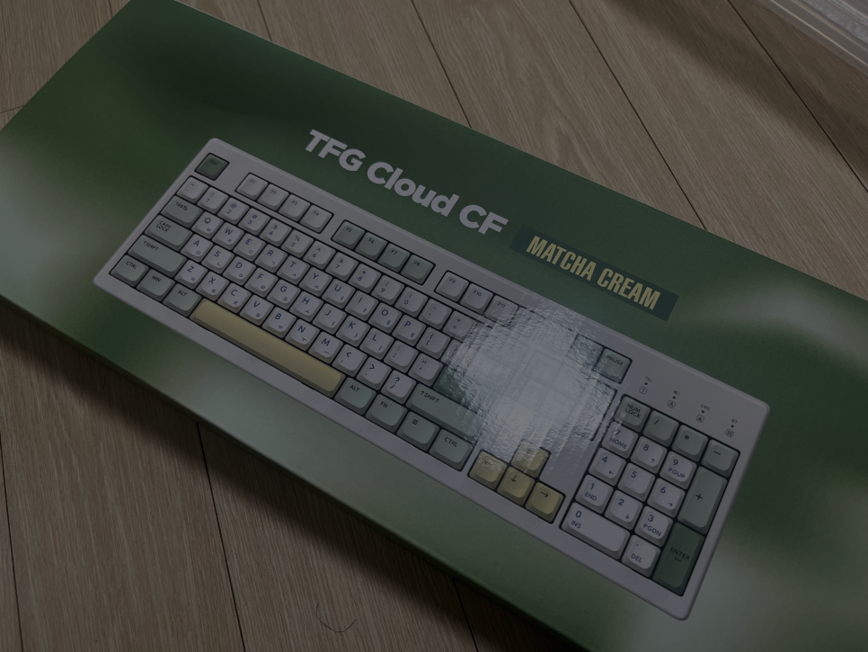 직장인 사무용으로 산 키보드 내돈내산 리뷰 : 한성 TFG Cloud CF 딥블루 뽀송 38g 리니어 : 네이버 블로그