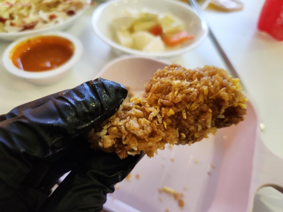 BHC치킨 신메뉴 콰삭킹 윙 약간 매콤 : 네이버 블로그