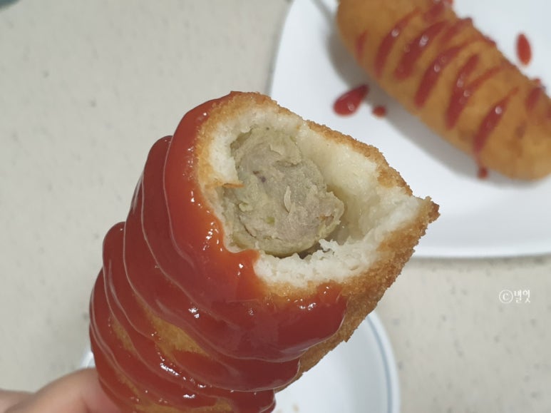 바람의 핫도그 청양테이스티 거제 청양핫도그 맛있네 : 네이버 블로그