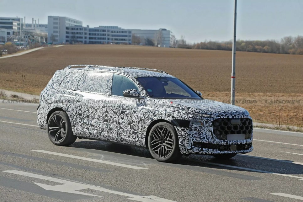 BMW X7, 벤츠 GLS의 라이벌 아우디 Q9 스파이샷 포착 : 네이버 블로그