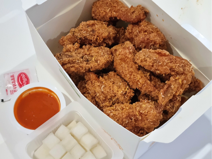 BHC치킨 I 신메뉴 콰삭킹 솔직 리뷰(+배민 한집배달 실망 후기) : 네이버 블로그