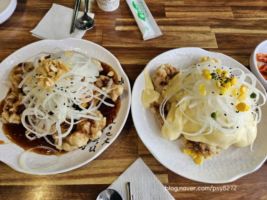 제천 의림지 중국집 맛집 낭만짜장 크림탕수육 마늘탕수육 짜장면 맛집 : 네이버 블로그