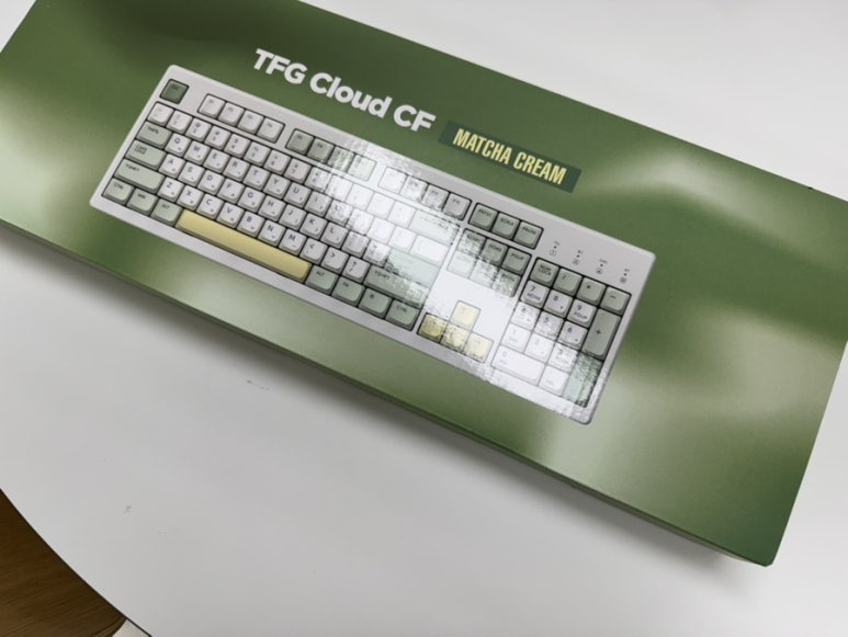 [제품리뷰] 내돈내산 한성컴퓨터 키보드 TFG Cloud CF 유무선 기계식 말차크림 : 네이버 블로그