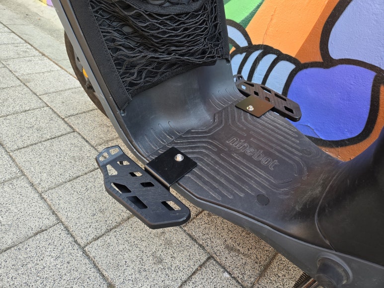 나인봇 F90M 확장발판 장착하기! 전동스쿠터 : 네이버 블로그