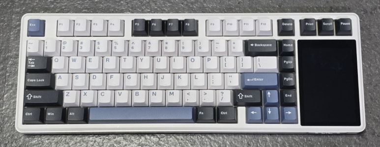 | 독거미 AULA L99 기계식 키보드 화이트 블루 청우축 실사용 후기 및 커스텀 : 네이버 블로그