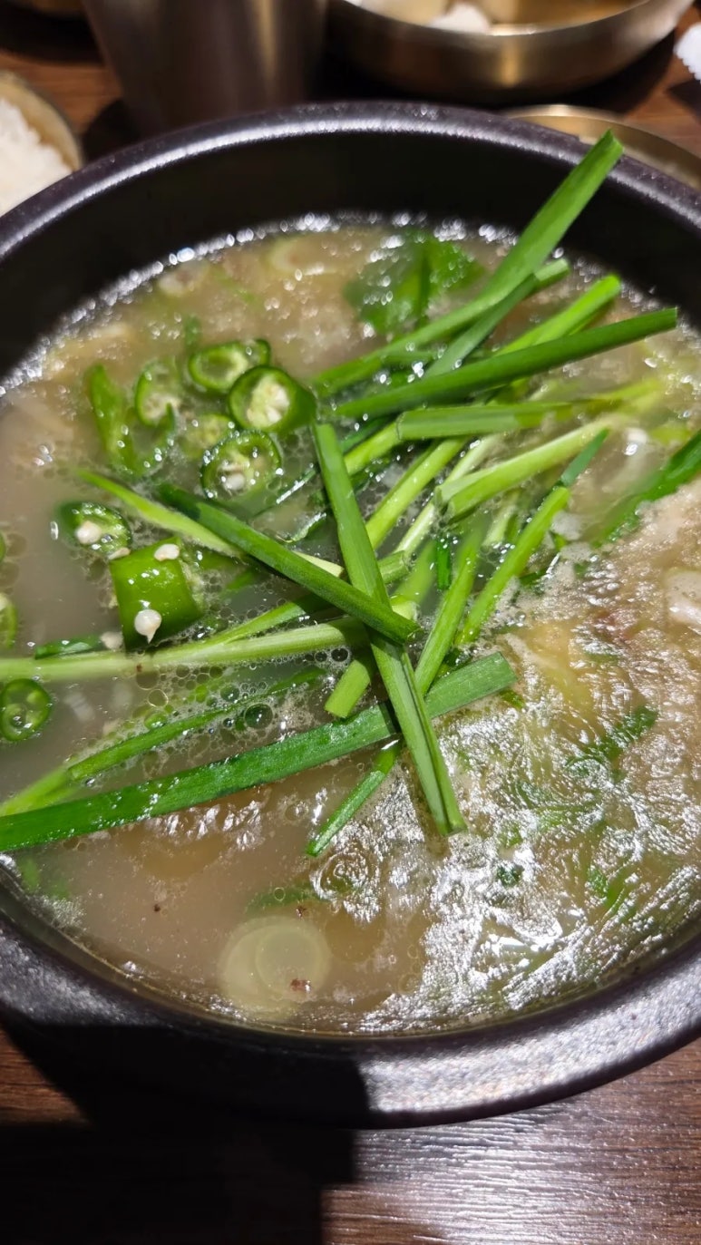 청담 진관 순대국 진한국물과 쫄깃한 순대로 해장 한 그릇~! : 네이버 블로그