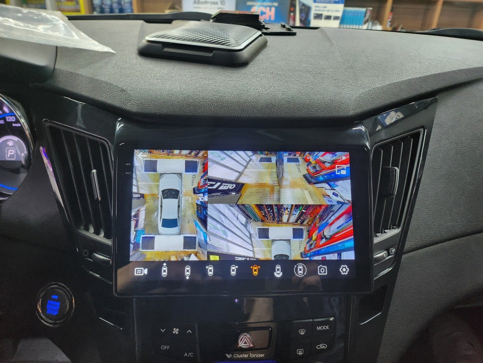 YF소나타 - 안드로이드올인원 네비에 어라운드뷰가 더해지다 성남켈란센터 : 네이버 블로그