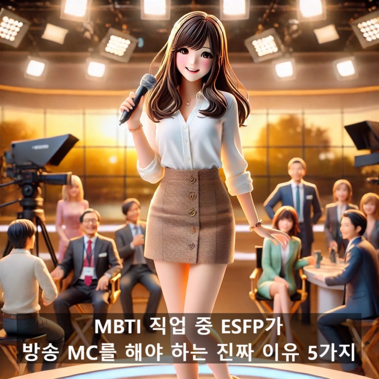 MBTI 직업 중 ESFP가 방송 MC를 해야 하는 진짜 이유 5가지 : 네이버 블로그