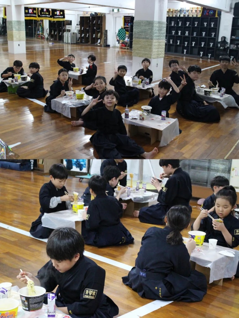 초등학생들이 제일 좋아하는건? 라면 수석검도관 아이들과 함께한 따뜻한 라면파티 이야기 : 네이버 블로그