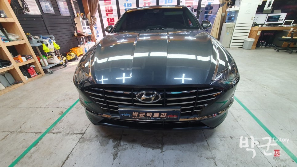 🚗 DN8 주간 주행등 LED 교체 시공 | 브라비오 정부 인증 LED 장착 후기 : 네이버 블로그