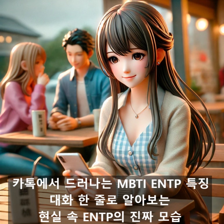 카톡에서 드러나는 MBTI ENTP 특징, 대화 한 줄로 알아보는 현실 속 ENTP의 진짜 모습 : 네이버 블로그