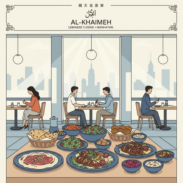 뉴욕에서 찾은 레바논의 향기, 일릴리(ilili Restaurant) : 네이버 블로그