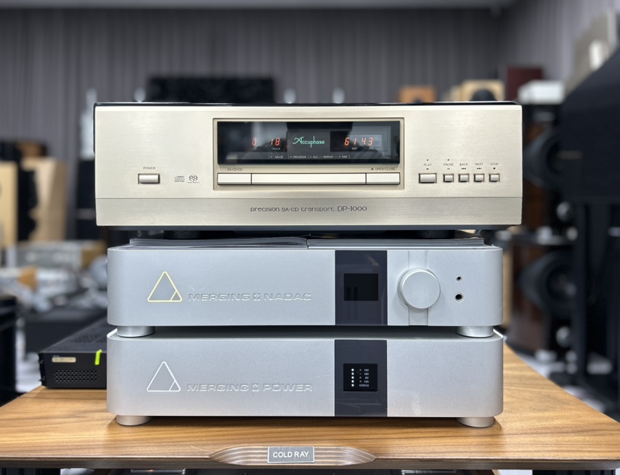 CDT. Accuphase DP-1000 & DAC. Merging Nadac / Power : 네이버 블로그