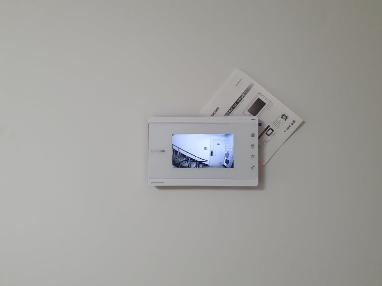 인터폰 연제구 연산동 연산센트럴파크 아파트 인테리어 비디오폰 설치 KVP-70C(설명서) : 네이버 블로그