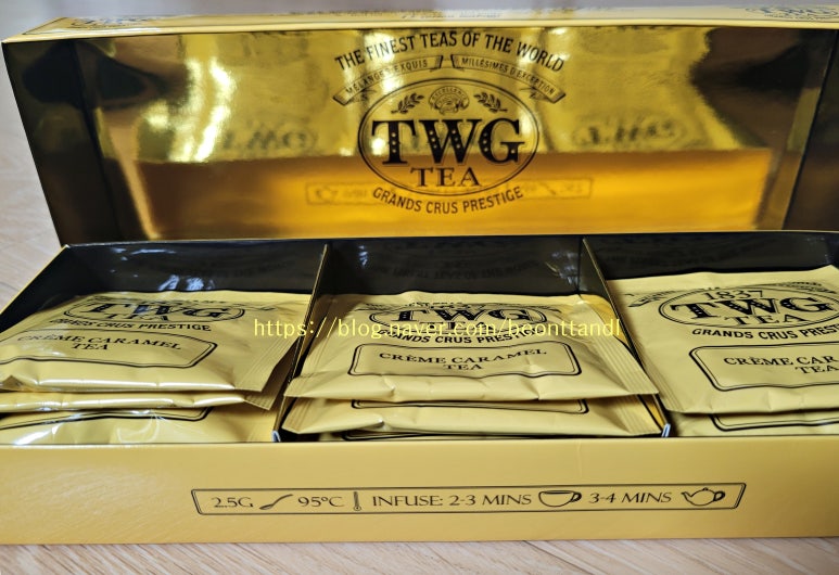 [TWG] 카페인 없는 차 '크림카라멜티' : 네이버 블로그