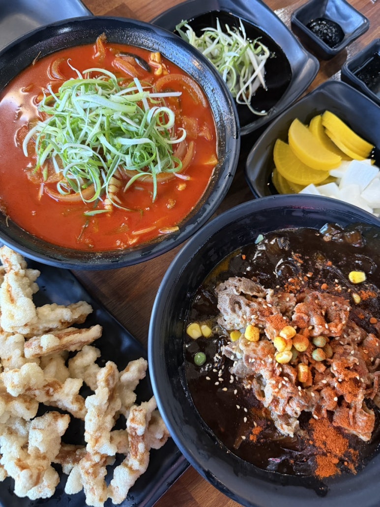 장기동 짬뽕맛집 고구려짬뽕10101 차돌짜장과 짬뽕+미니탕수육 세트 후기 : 네이버 블로그