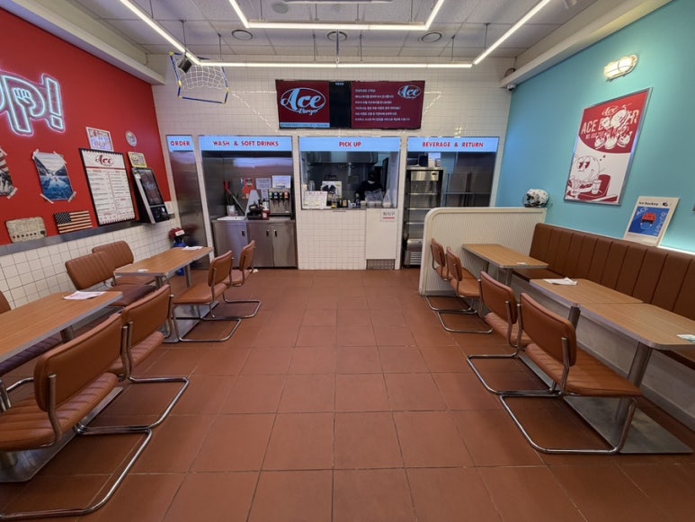 제기동 맛집 수제버거 에이스버거ㅣ신선한 채소 가득한 센터버거 추천 후기 🍔 : 네이버 블로그