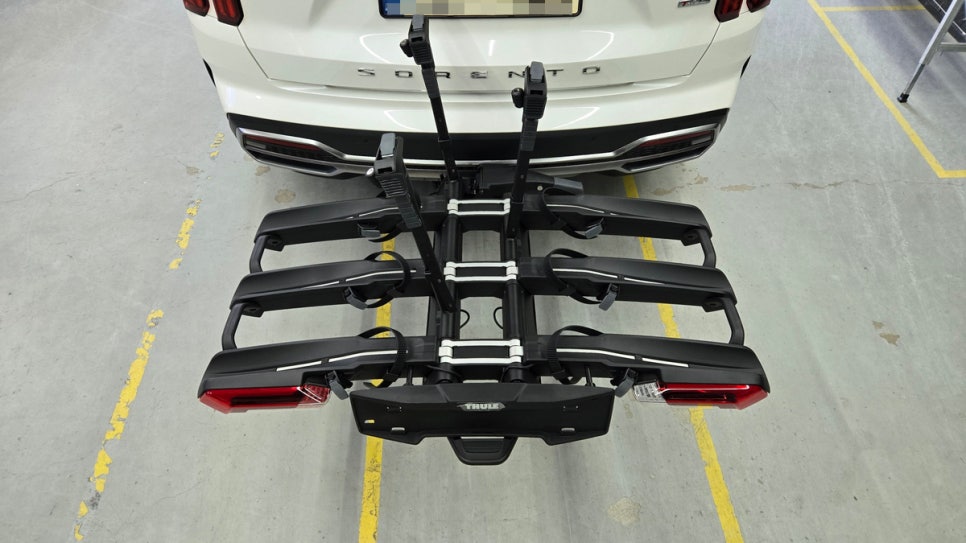 mq4 쏘렌토 견인볼형 자전거 캐리어 거치대 툴레 에포스 장착기 : 네이버 블로그