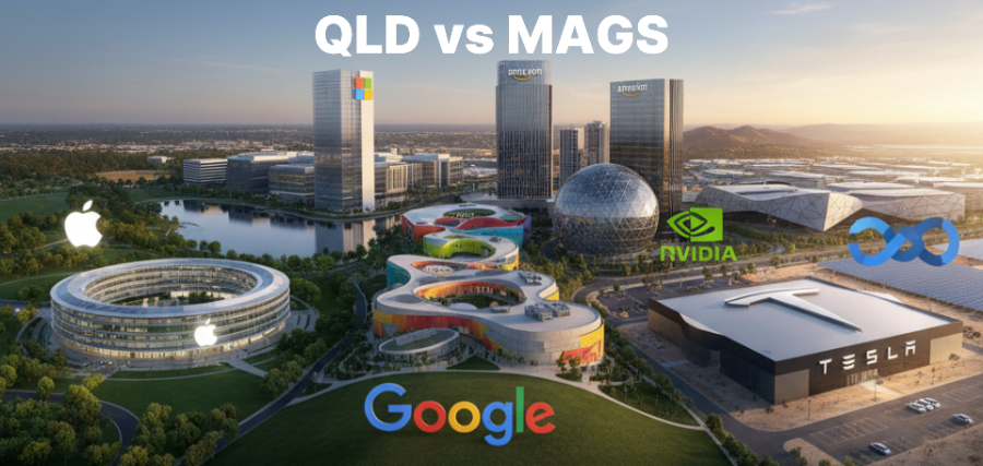 미국주식 신고가 갱신 기념 QLD vs MAGS ETF 비교 : 네이버 블로그
